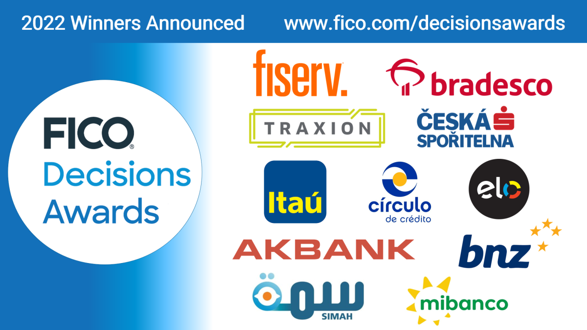 Meet The 2022 FICO Decisions Awards Winners! | Decision Management